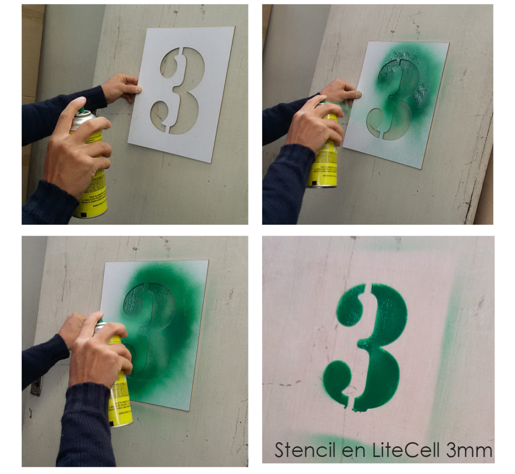 Stencil Numeros - Harry Plotter