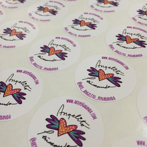 Stickers Circulares - Harry Plotter