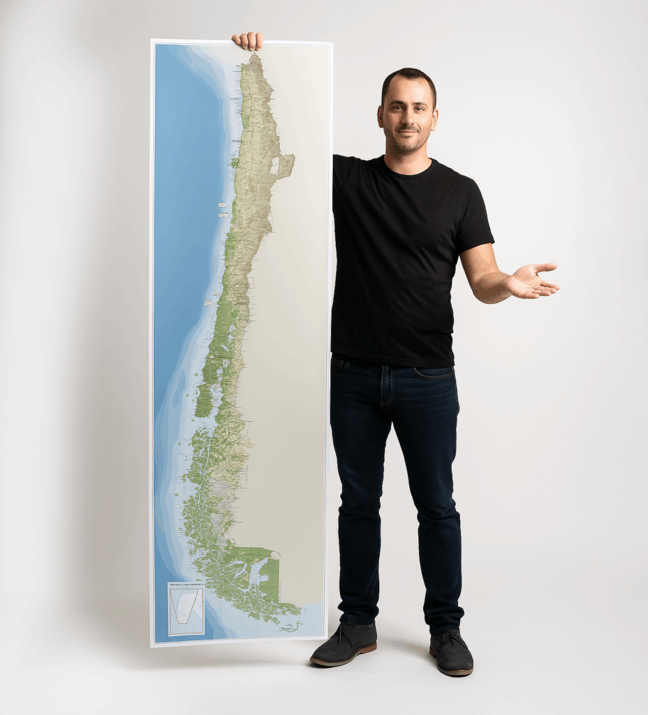 Mapa de Chile - Harry Plotter